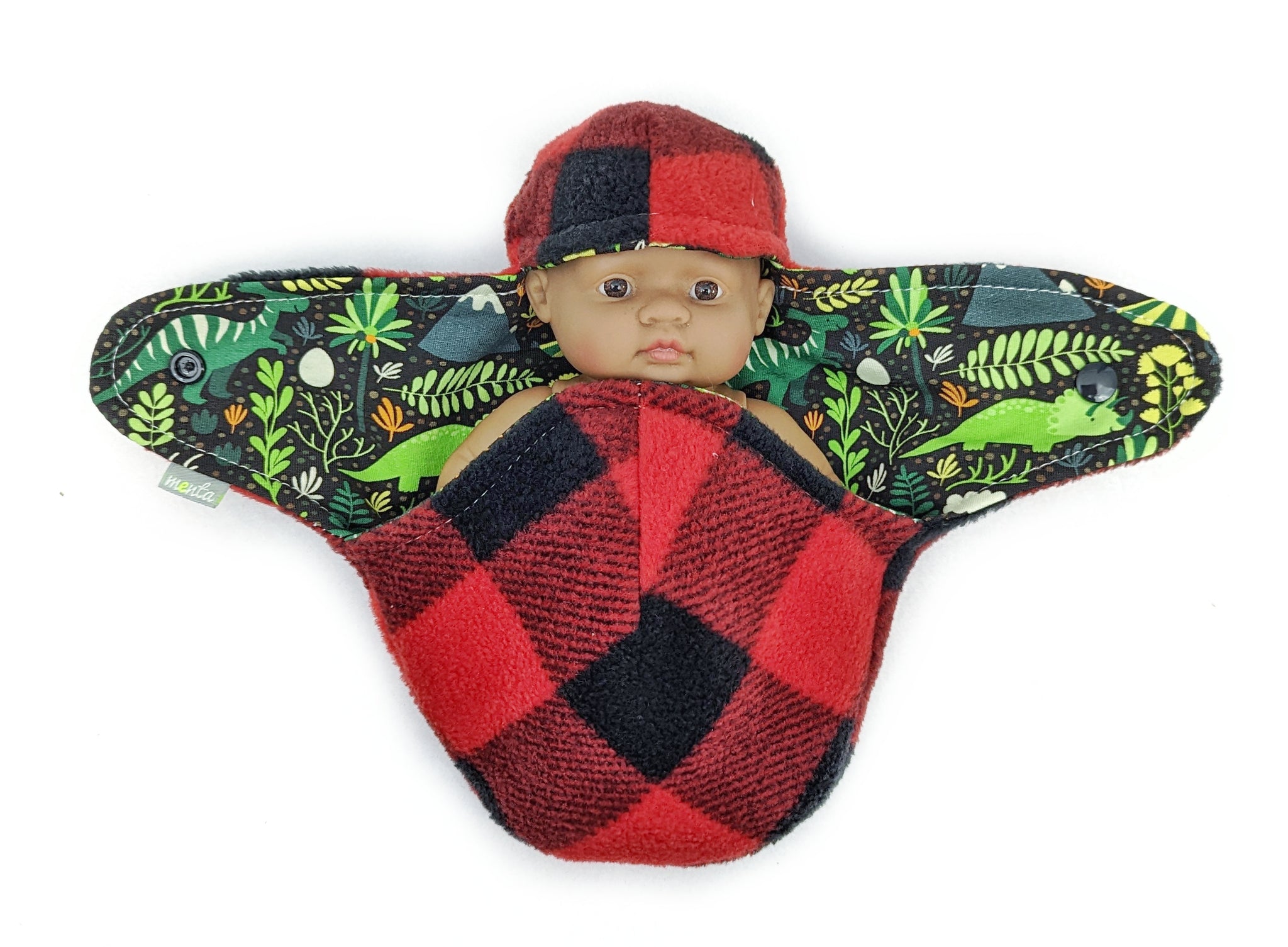 Snuggle Wrap 8" Doll – menta sewing patterns