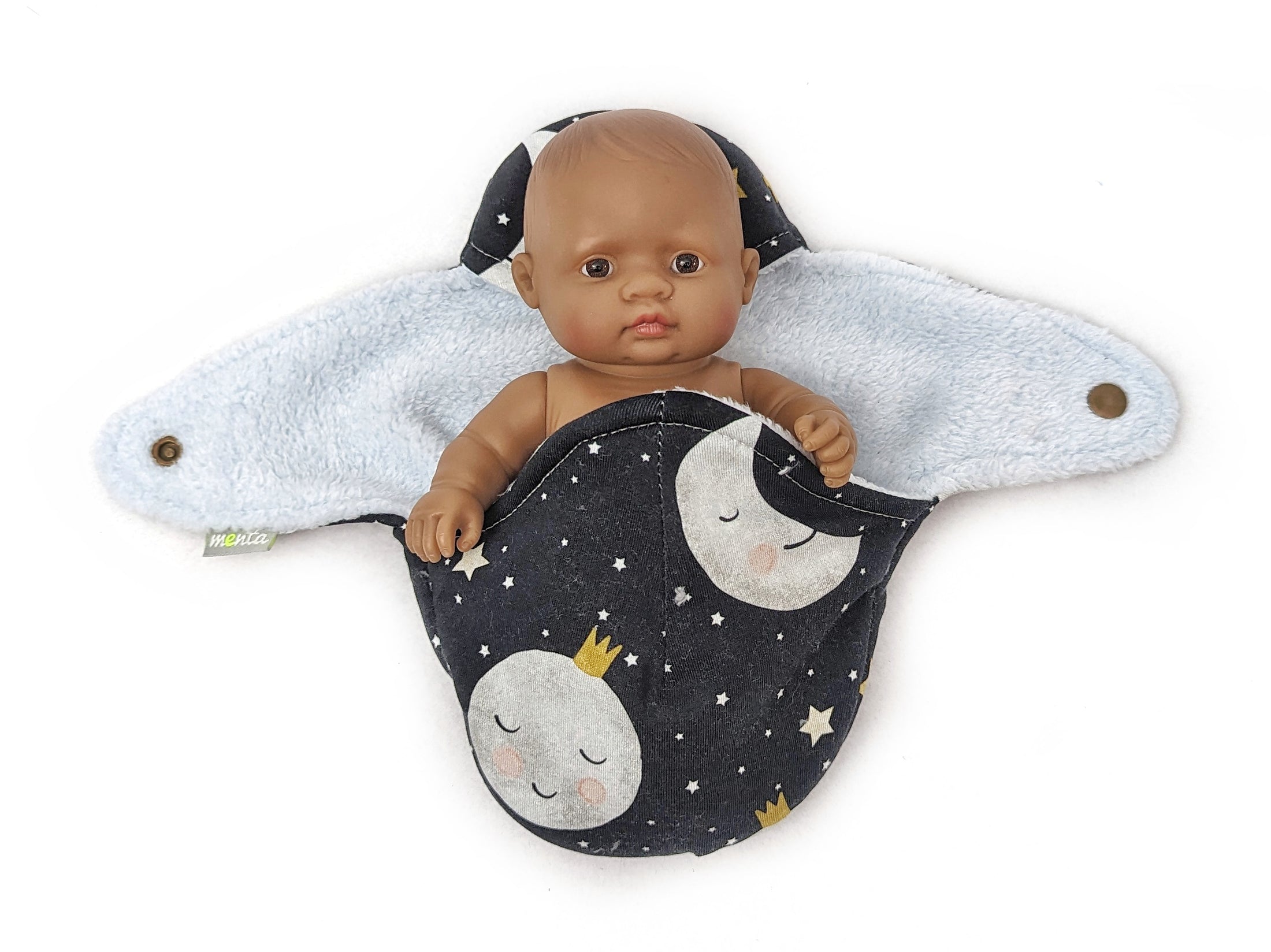 Snuggle Wrap 8" Doll – menta sewing patterns