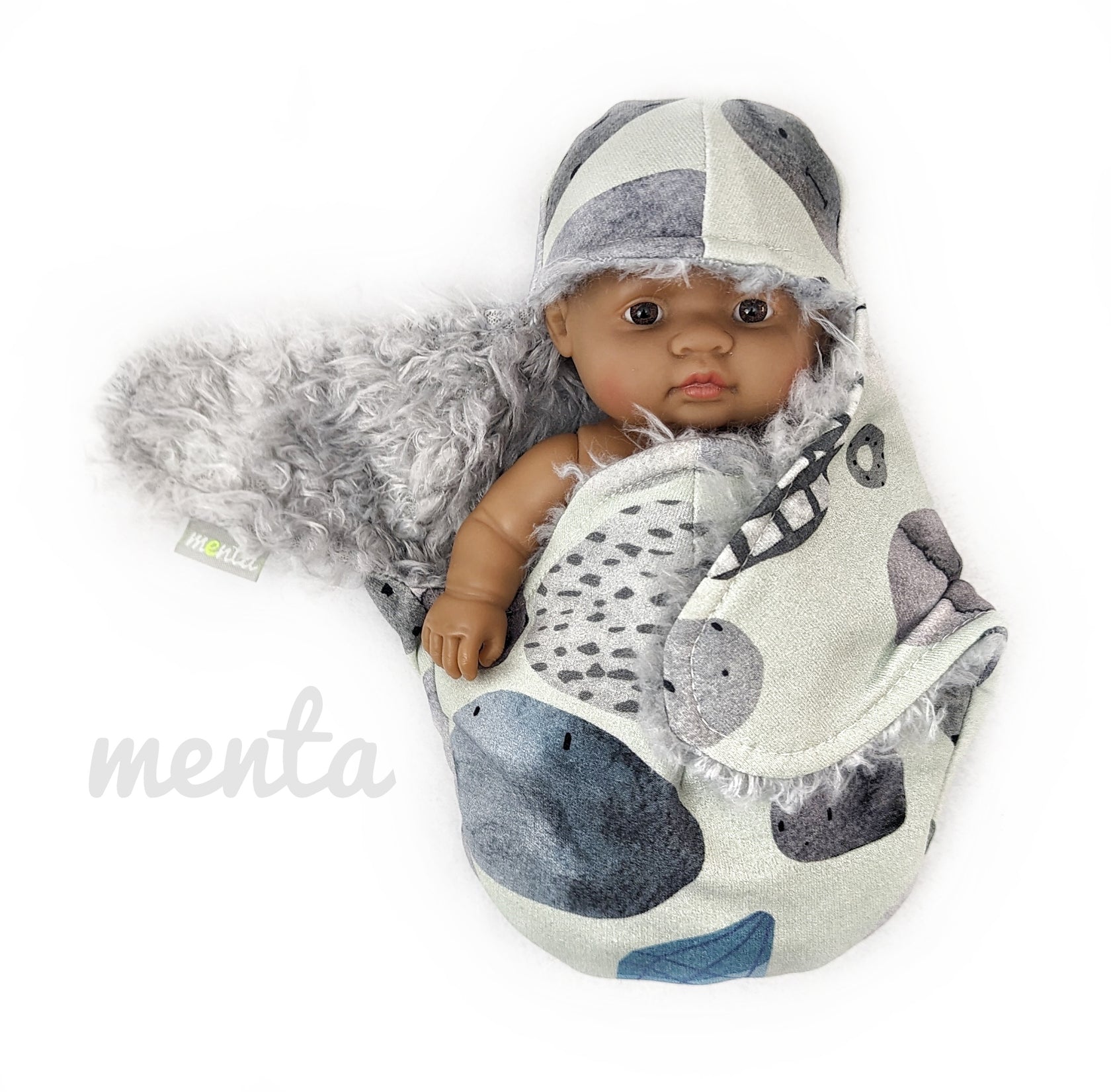 Snuggle Wrap 8" Doll – menta sewing patterns