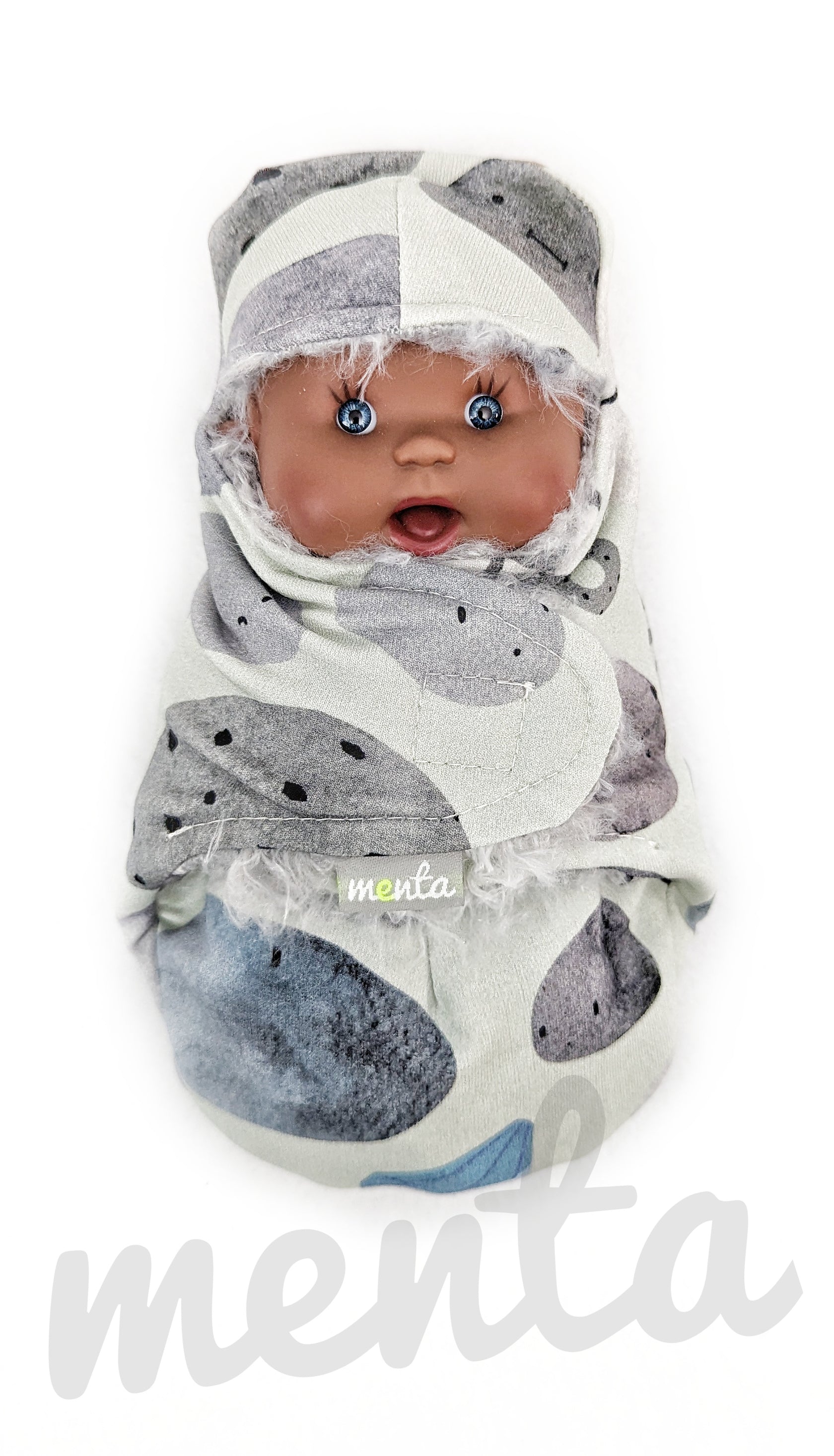 Snuggle Wrap 8" Doll – menta sewing patterns